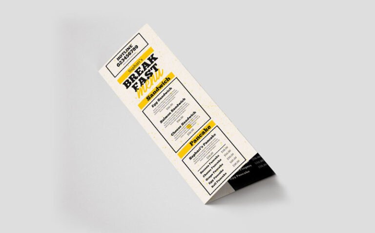 A4 Slim 4pp Folded Leaflet Printing - Saver Warehouse