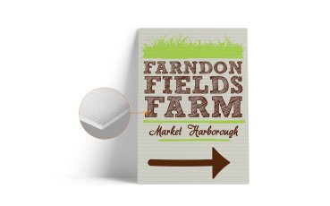 Correx Sign Board Printing - Saver Warehouse